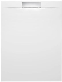 Sapho, KAZUKO sprchová vanička z litého mramoru, obdélník, 120x90cm, bílá