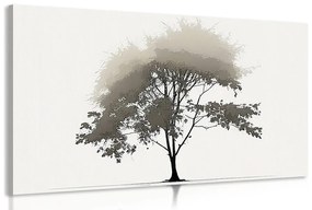 Obraz minimalistický listnatý strom Varianta: 120x80