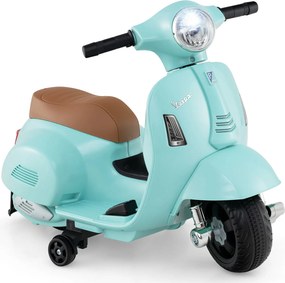 Costway Licencovaná dětská elektrická motorka Vespa 6 V bateriový motocykl