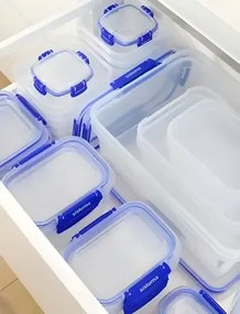 Sistema KLIP IT PLUS modrá / Sada vodotěsných krabiček na potraviny /