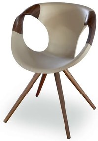 TONON - Židle UP s dřevěnými područkami