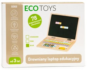 Dětský edukační laptop TWIGY modrý