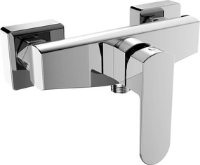 Mereo Mereo, Sprchová nástěnná baterie, Mada, 150 mm, bez příslušenství, chrom, CBQ60103M