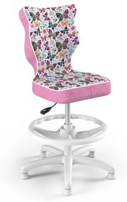 Entelo Dětská otočná židle k psacímu stolu MOTÝLI Zvolte rozměr: dítě 133 - 159 cm (výška stolu 70 - 82 cm)