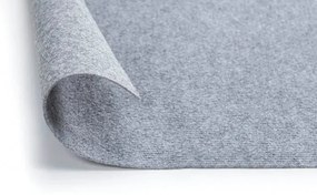 Metrážový koberec REMONT šedý