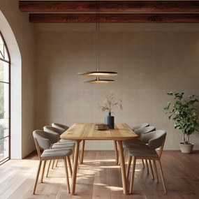 Látkové akustické panely v sadě 2 ks 60x60 cm Light Linen – Styler