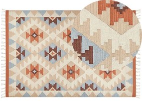 Bavlněný kelimový koberec 200 x 300 cm vícebarevný DILIJAN Beliani