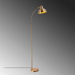 Stojací lampa Varzan 162 cm zlatá