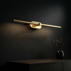 Toolight Toolight, LED nástěnné svítidlo 60cm, 13W, 4000K, 1000lm, APP1893-1W, zlatá matná, OSW-66048