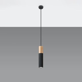 Sollux Lighting Závěsné svítidlo PABLO černé