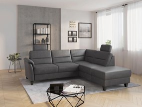 XXXLutz ROHOVÁ SEDAČKA, textil, antracitová Sit & More - Sedací soupravy - 000144019772