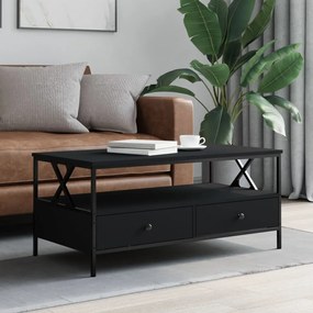 vidaXL Konferenční stolek černý 100 x 51 x 45 cm kompozitní dřevo