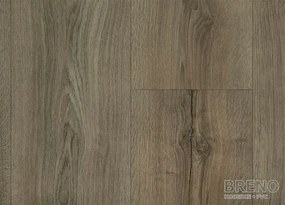 Breno PVC RENOTEX Sundance Oak 547 – tmavé šedohnědé dřevo, šíře 400 cm