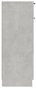 Koupelnová skříňka betonově šedá 32x34x90 cm kompozitní dřevo - Default Title