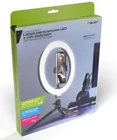 Tracer RING 26 cm / Kruhové LED světlo / 120 LED / USB / stativ 9 cm /