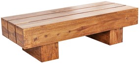 OnaDnes -20% Moebel Living Přírodní masivní konferenční stůl Beny 100x45 cm