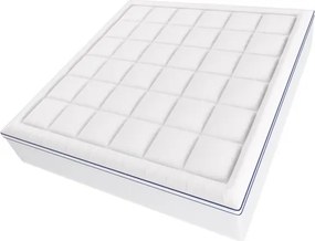 Matrac Topper Premium Memory Foam Fiber Fill King tloušťka 101,6 mm