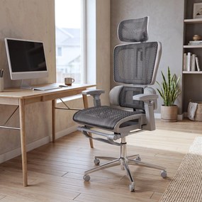 Ergonomické křeslo Romalo šedý