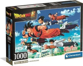 Clementoni 39955 Puzzle Dragon Ball: Průlet 1000 dílků / od 10 let