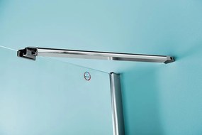 Polysan Polysan, ZOOM LINE čtvercová sprchová zástěna 900x900mm, čiré sklo, ZL5415