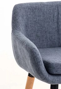 Bhm germany Barová židle Grane (SET 2 ks), modrá