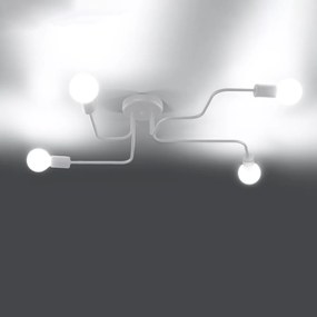 Sollux Lighting Lustr VECTOR 4 bílý
