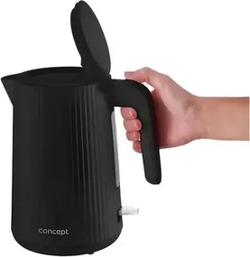 RK2391 černá / Rychlovarná konvice / 1,7 l / plast