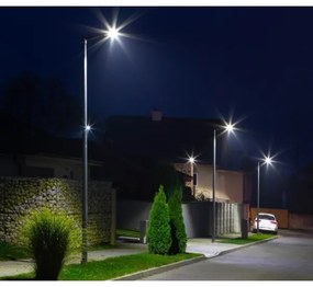 LED Solární pouliční lampa se senzorem STREET LED/15W/7,4V 4000K IP65 5400 mAh
