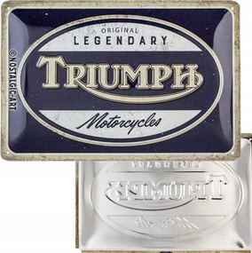 Tabule Plakát Kovová Triumph Logo 20x30 Nostalgic Art Retro