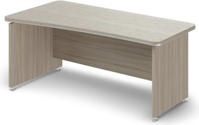 Ergonomický stůl TopOffice 180 x 94,8 cm, levý, driftwood