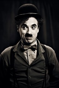 Plakát - Chaplinova pantomima