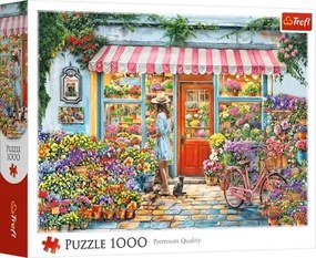 TREFL Puzzle Květinářství / 1000 dílků / 68,3 x 48 cm
