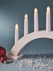 Sinsay - LED světlo - adventní svícen - bílá
