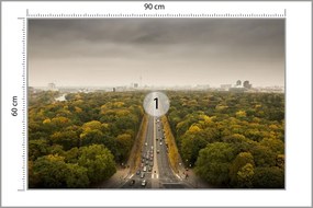 Fototapeta Berlín Z Dálky Strukturální vinyl 104x70.5