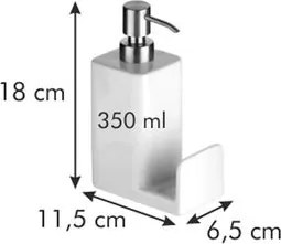 TESCOMA Dávkovač saponátu ONLINE 350 ml, s místem pro houbičku