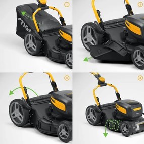 Stiga Combi 753E V aku sekačka s pojezdem 48V 2x5Ah
