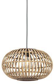 Orientální závěsná lampa bambus 44 cm - Amira