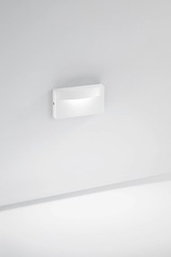 FAN LED-MOBULA-AP-BCO Nástěnné LED svítidlo Mobula (bílé) 8 W, 1100 lm, 3000 K, IP65, 137 x 40 x 75 mm - FANEUROPE