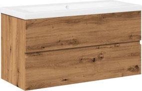 Skříňka se zápustným umyvadlem dub artisan 3328926