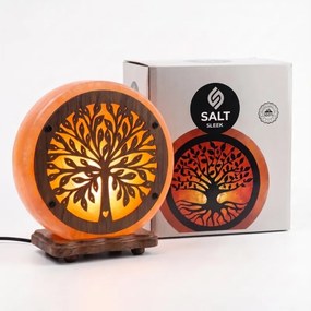 Solná lampa kulatý Strom 5,2 kg
