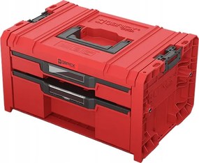 Qbrick System Pro Zásuvkový box na nářadí 2.0 Expert Red Ultra Hd Custom 9,5 l 4,5 l