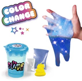 EP line Slime výroba slizu pro holky kreativní set shaker s glitry a figurkou mění barvu ep03905