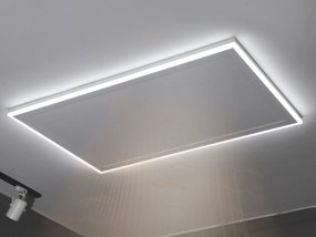 Stropní Infrapanel CEILING LED 800W | WiFi | Výhřevnost 14.5 m2 | 128x63 cm | LED světlo | Bezdrátový WiFi termostat