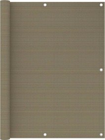 vidaXL Balkónová zástěna 120 x 600 cm HDPE [310859] Barva: Bílá