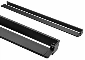 Mereo Mereo, Polička k WI, délka 120 cm, černý ALU, CK10620PB