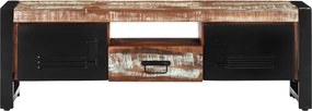 TV skříňka 120 x 30 x 40 cm masivní recyklované dřevo 338223
