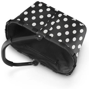 Nákupní košík Reisenthel Carrybag Frame Dots white