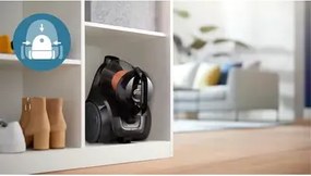 Philips Series 1000 XB1142/10 černá / Cylindrový vysavač / 800 W / 1,3