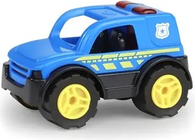 LENA Workies Policejní auto, ozdobný karton modrá / od 1,5 let