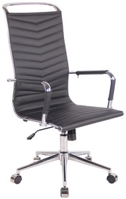 Kancelářská židle Clapgate - umělá kůže | černá
